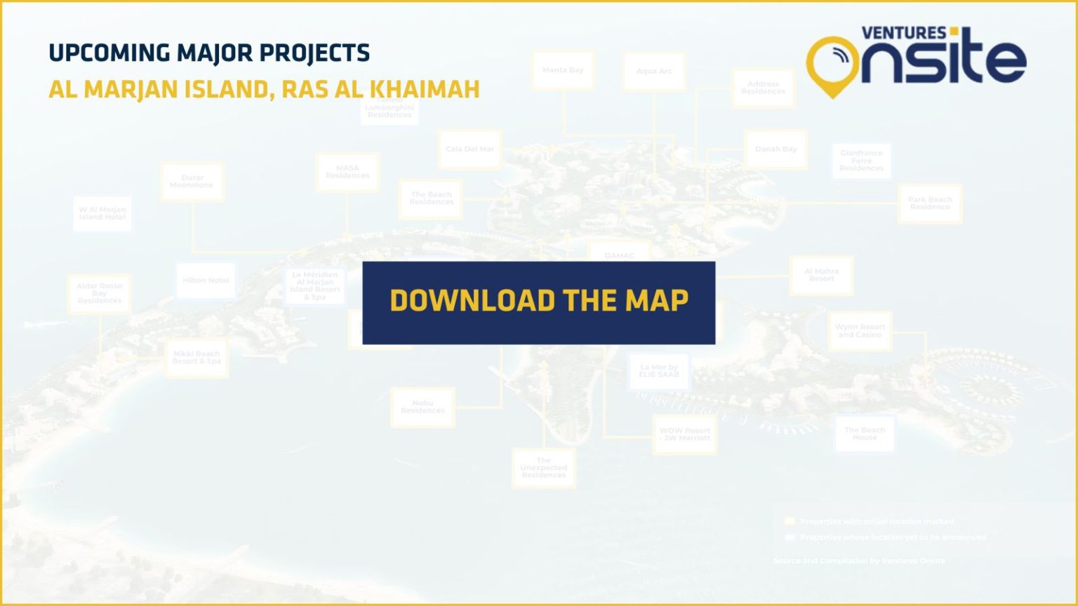 Upcoming Projects on Al Marjan Island, Ras Al Khaimah